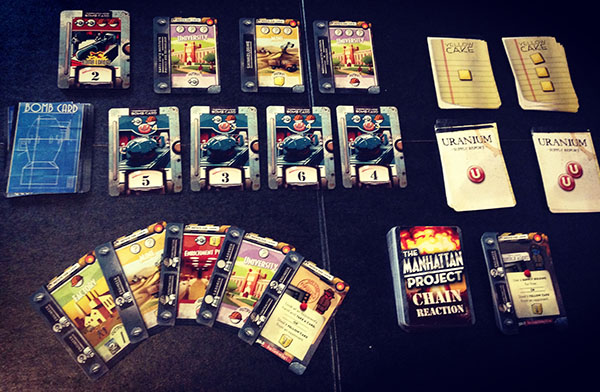 The Manhattan Project: Chain Reaction - Board Game Maniac